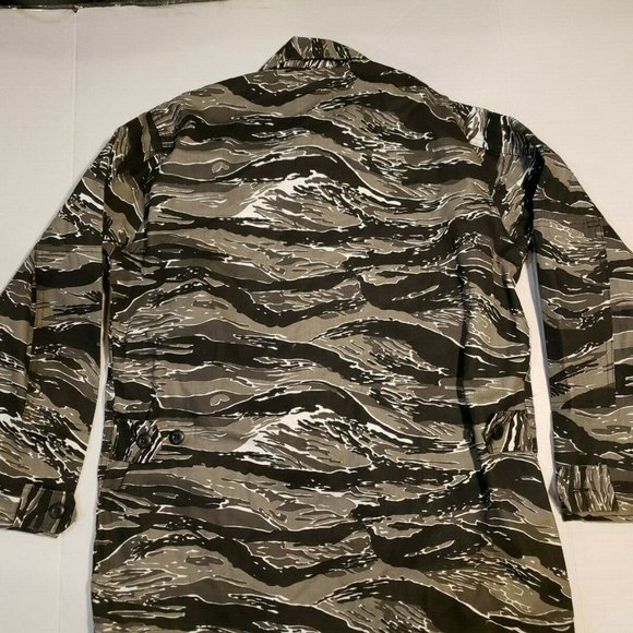 Jackets & Coats | New White Black Winter Snow Ice Tiger Stripe Tactical ...